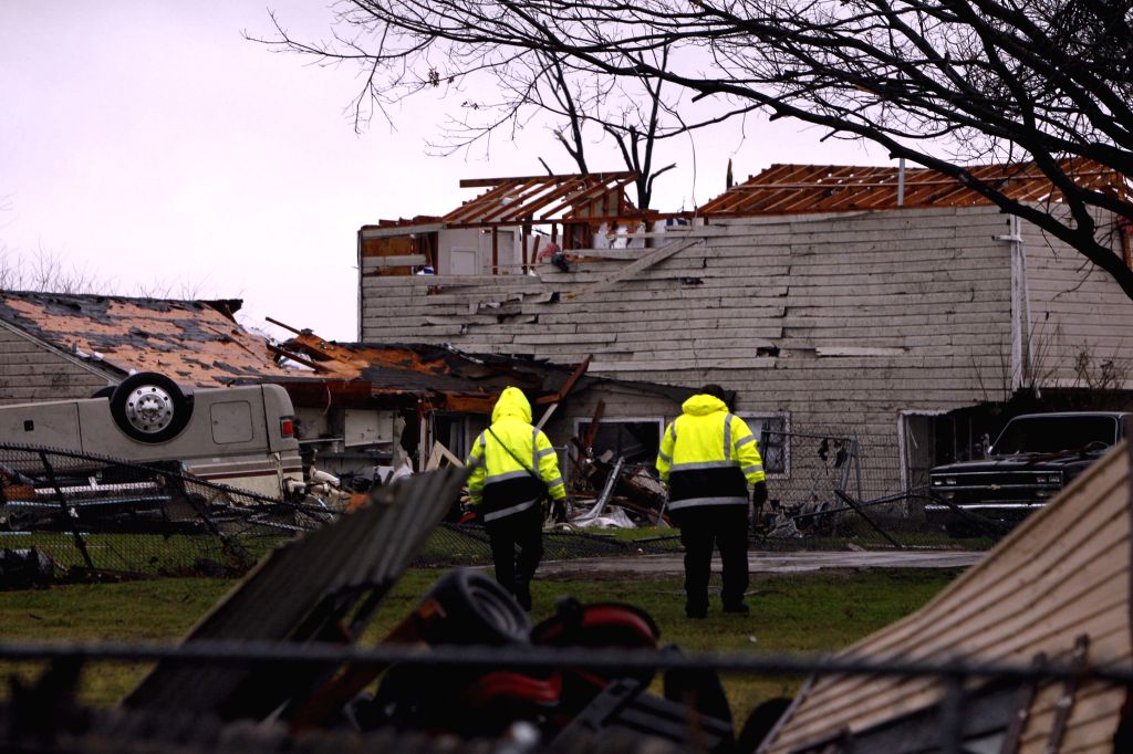 U.S.-DALLAS-TORNADOES-AFTERMATH