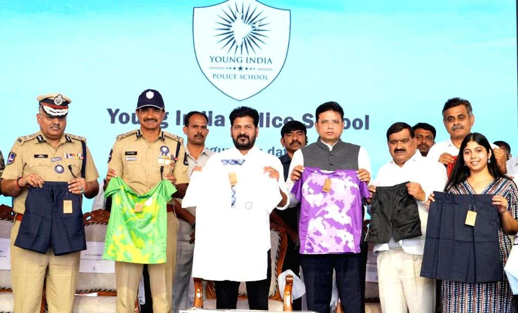 Revanth Reddy inaugurates the ‘Young India Police School’