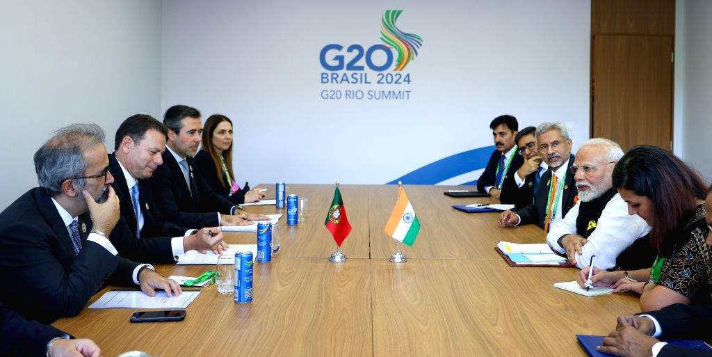 Rio de Janeiro: Prime Minister Narendra Modi in a bilateral meeting ...