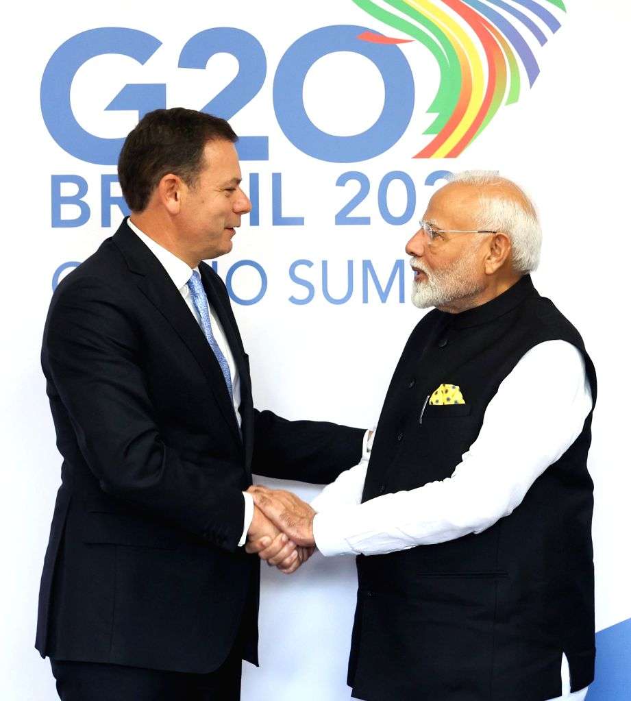 Rio de Janeiro: Prime Minister Narendra Modi in a bilateral meeting ...