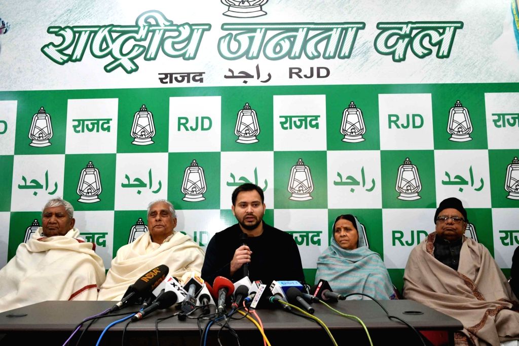 RJD's press conference