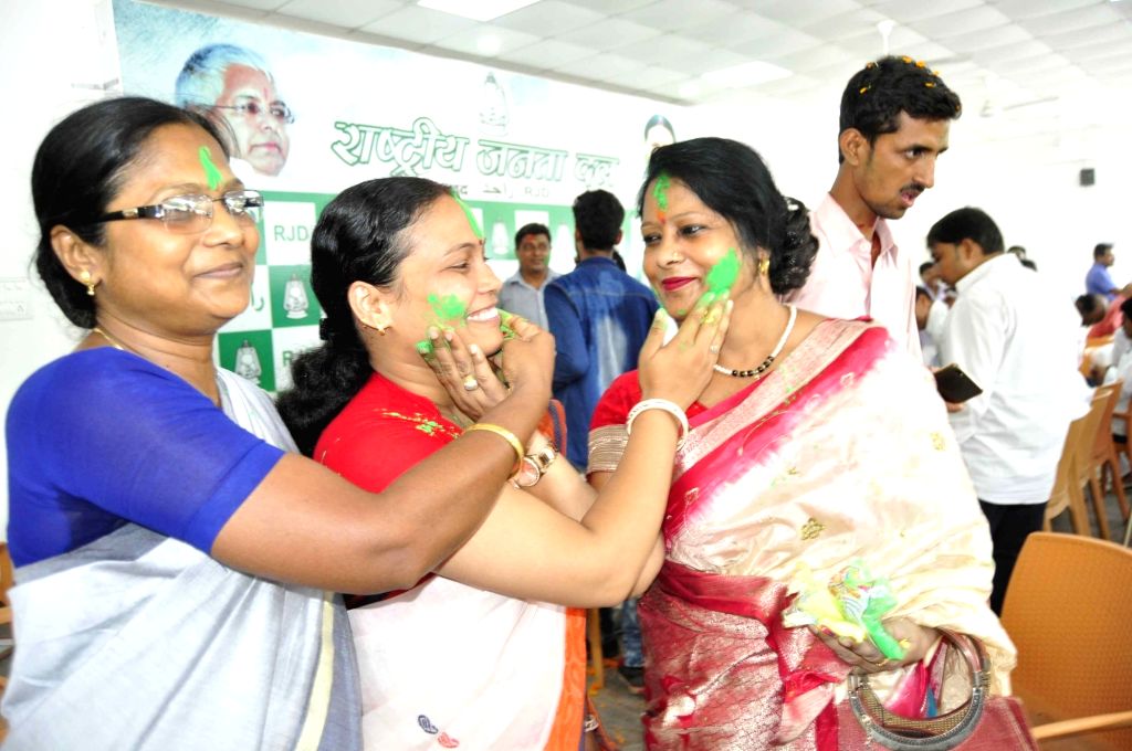 RJD wins Bihar's Jokihat Assembly seat, party workers celebrate