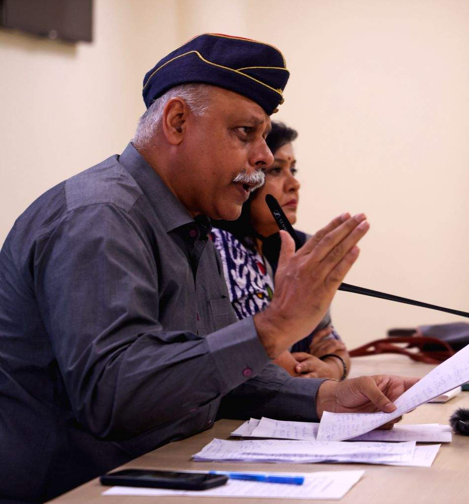 Rohit Chaudhary & Anuma Acharya address a press conference