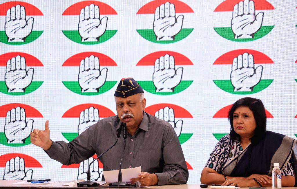 Rohit Chaudhary & Anuma Acharya address a press conference