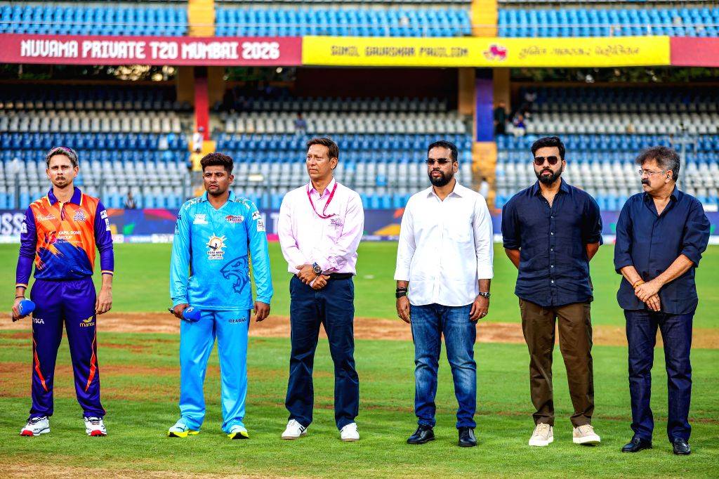 Rohit Sharma Attends T20 Mumbai League Opening Match