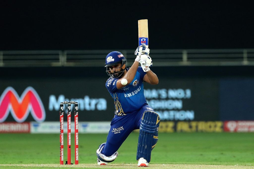 File Photo: Rohit Sharma captain of Mumbai Indians during match 10 of ...