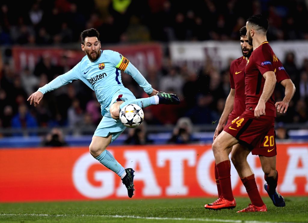 ITALY-ROME-UEFA-CHAMPIONS LEAGUE-ROMA VS BARCELONA