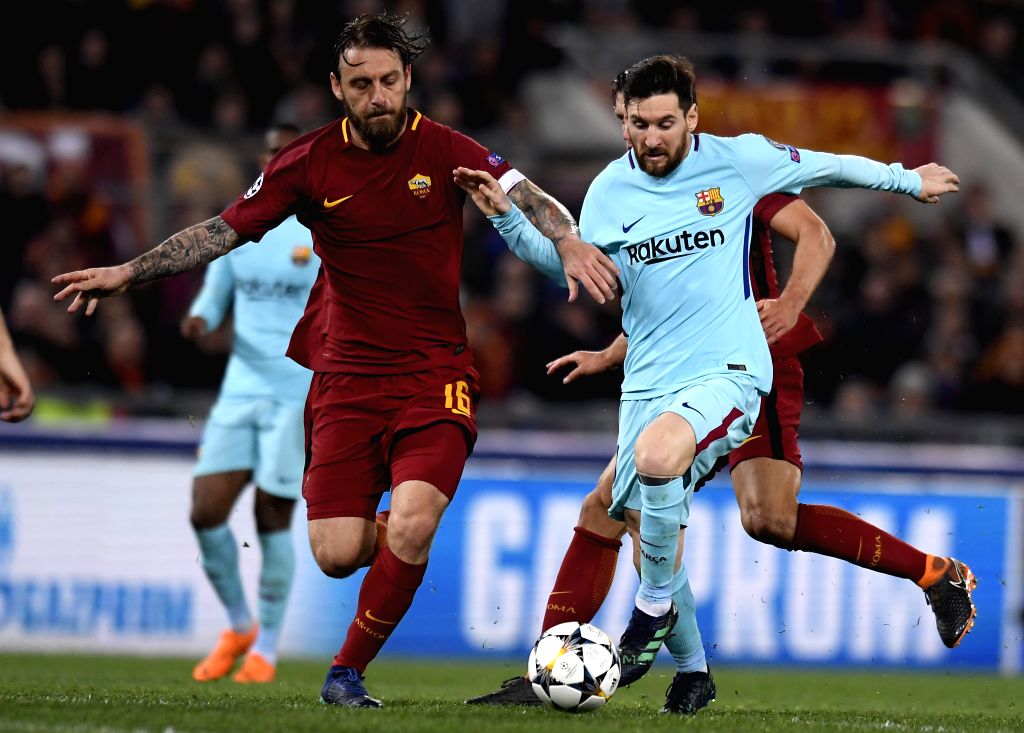 ITALY-ROME-UEFA-CHAMPIONS LEAGUE-ROMA VS BARCELONA