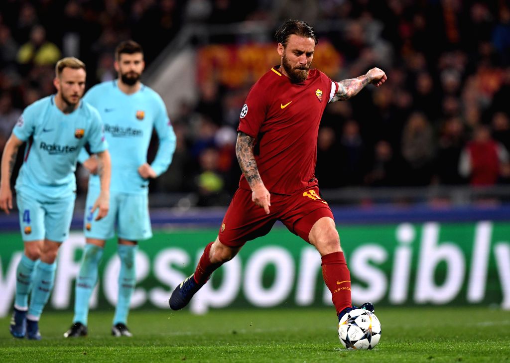 ITALY-ROME-UEFA-CHAMPIONS LEAGUE-ROMA VS BARCELONA