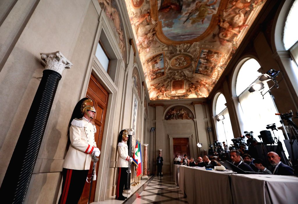 ITALY-ROME-PRESIDENT-POLITICAL PARTIES-TALKS