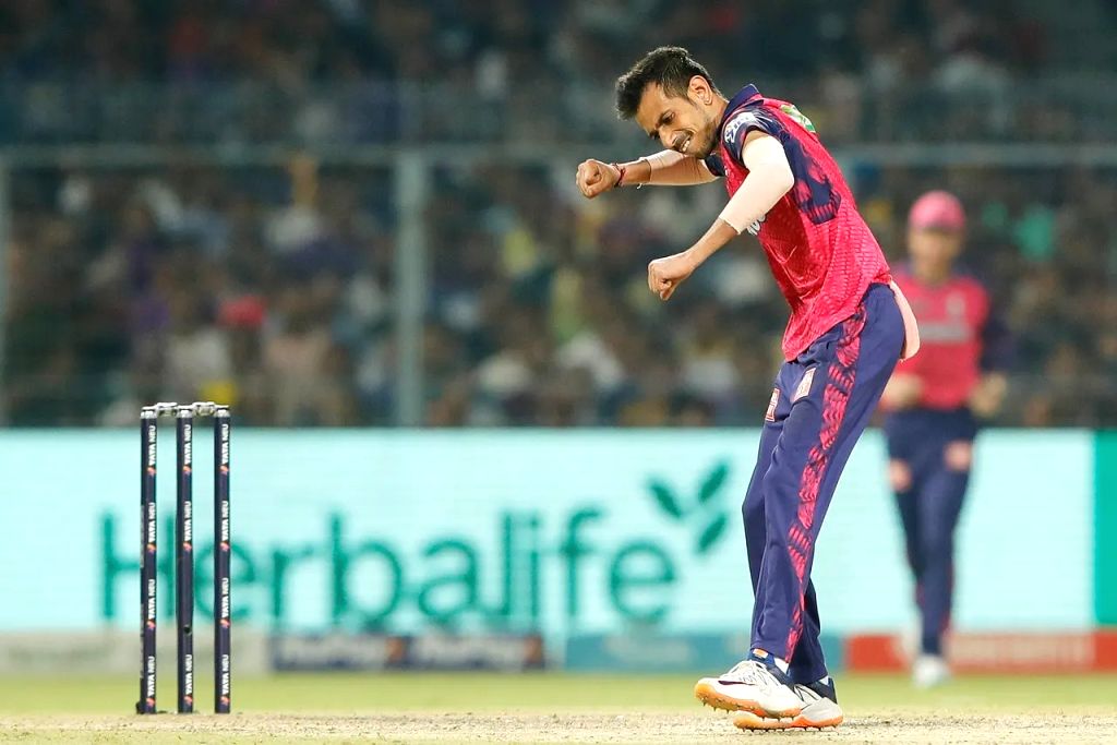 Free Photo : RR vs KKR: Yuzvendra Chahal becomes the highest wicket ...