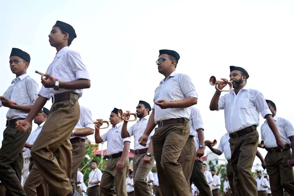 RSS Volunteers Hold Rally
