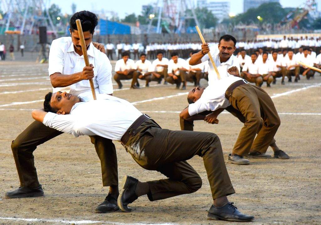 RSS volunteers (trainees) from provinces across the country participate ...