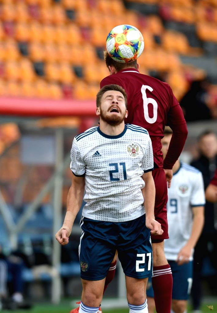 LATVIA-RIGA-FOOTBALL-UEFA EUROPEAN U21 CHAMPIONSHIP QUALIFYING-LATVIA ...