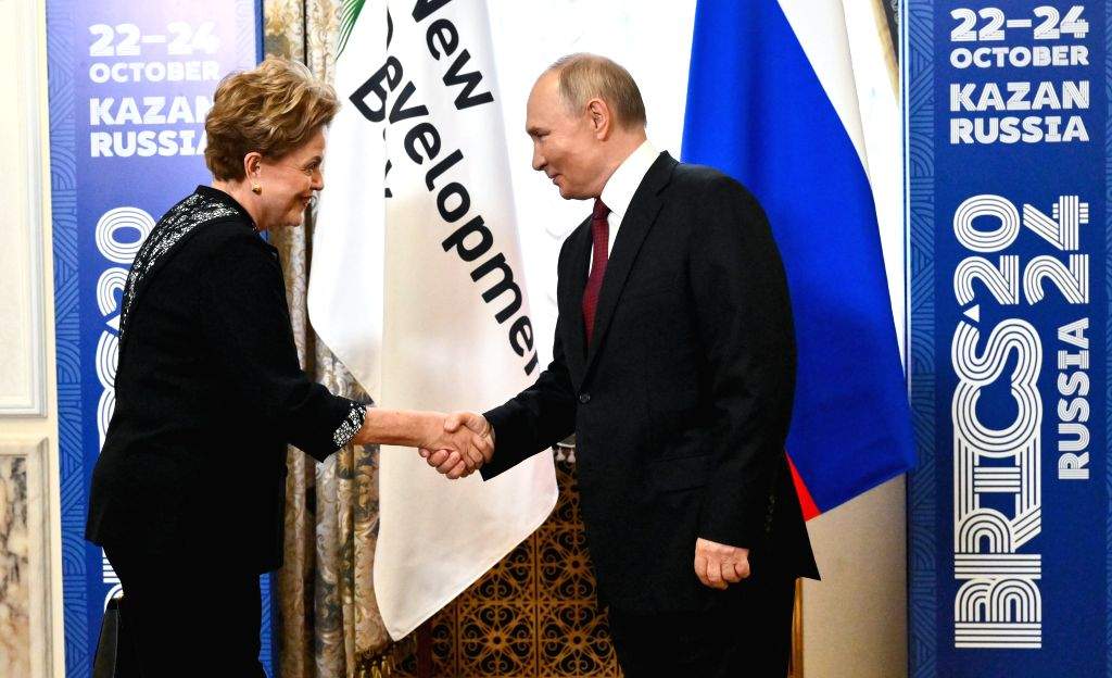 Russian President meets with New Development Bank President