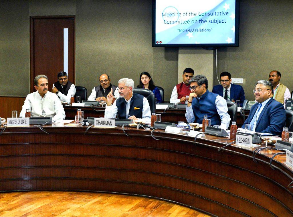S Jaishankar Chairs India-EU Consultative Committee Meeting