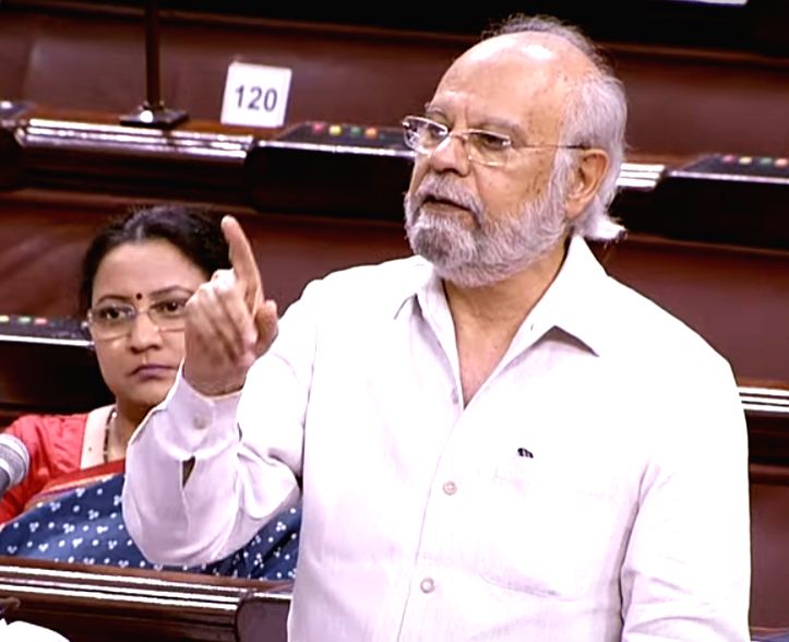 : New Delhi: SAD MP Naresh Gujral speaks in Rajya Sabha