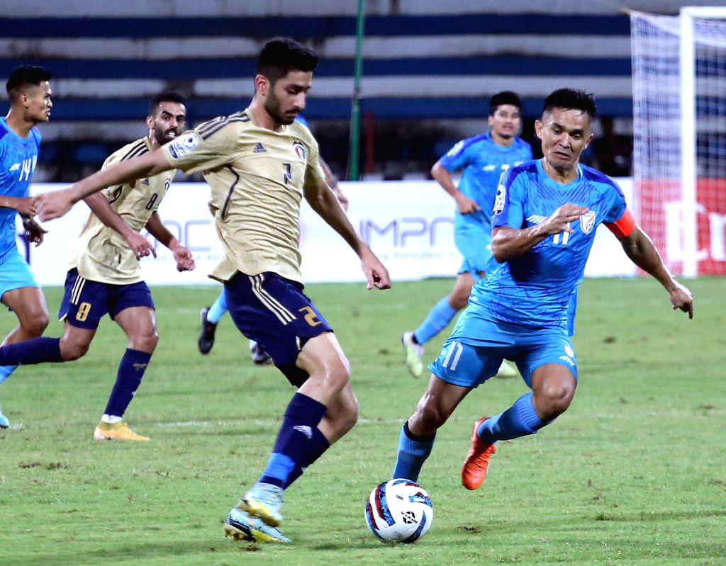 SAFF Championship 2023 match between India and Kuwait
