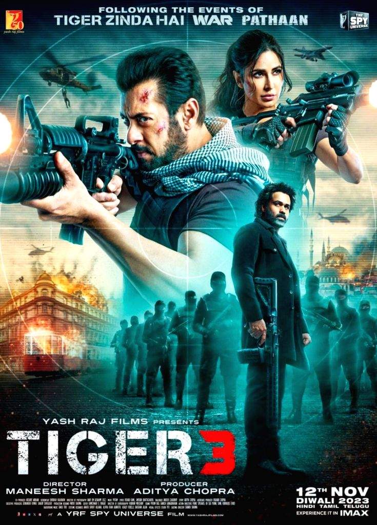 Salman arrives with a plethora of action, adventure, thrills in 'Tiger 3'!