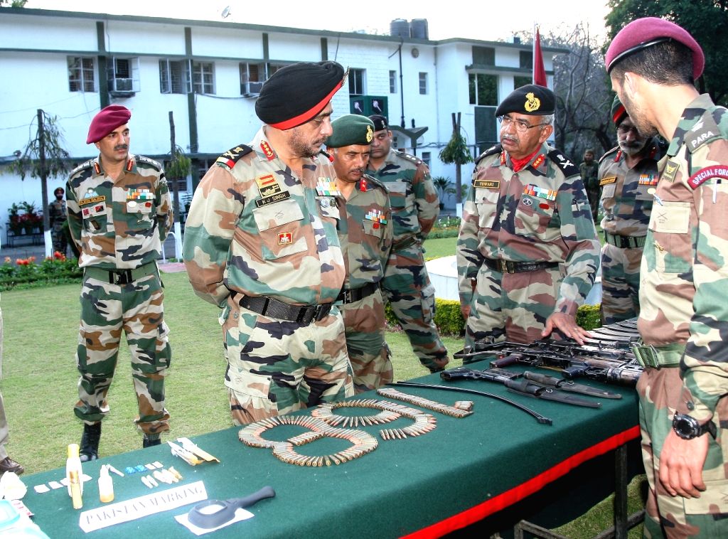 Lt Gen K J Singh at Samba Military Station
