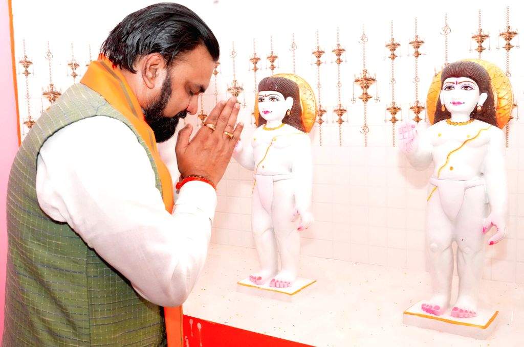 Samrat Choudhary Attends Prana Pratishtha Mahotsav