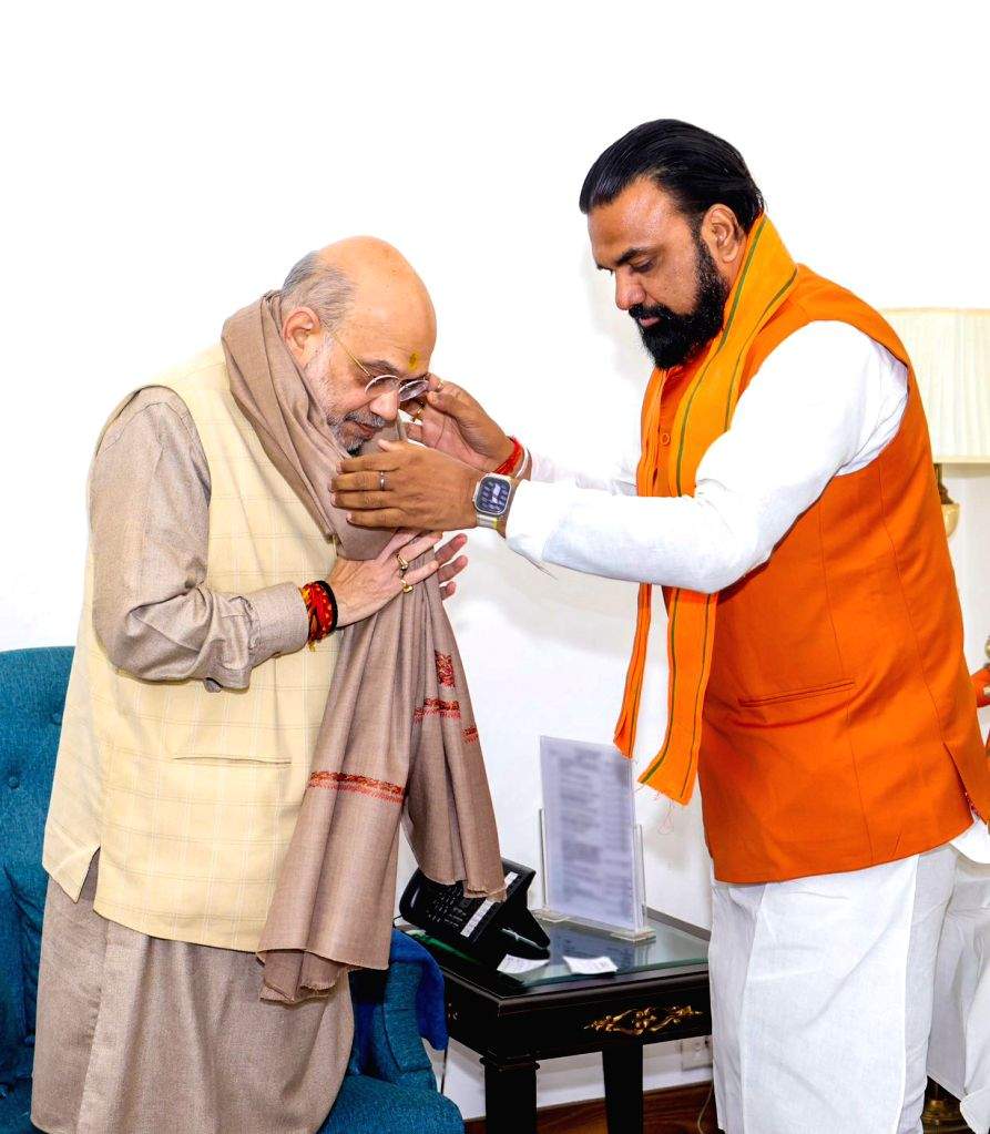 Samrat Choudhary Meets Amit Shah