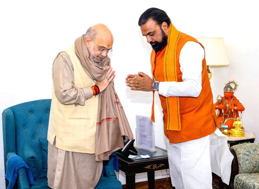 Samrat Choudhary Meets Amit Shah