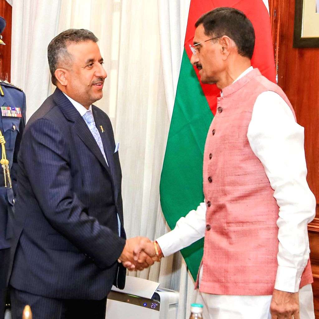 Sanjay Seth meets Oman’s Defence Secretary General