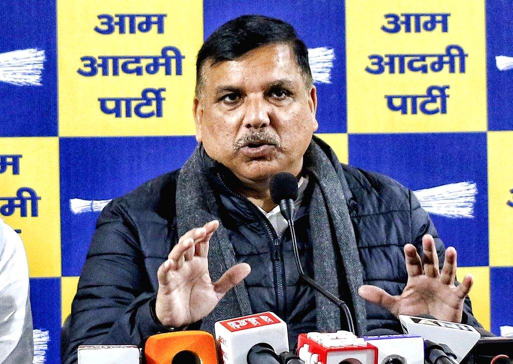 Sanjay Singh Addresses Media