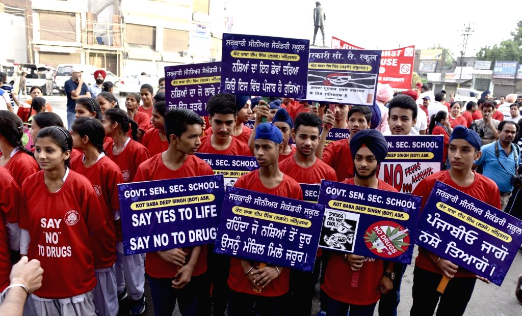 Run Against Drug Abuse' - an awareness rally