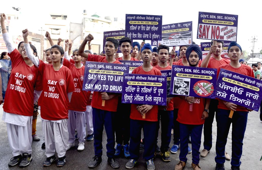 Run Against Drug Abuse' - an awareness rally