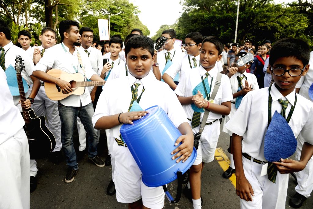 Save Water" awareness rally