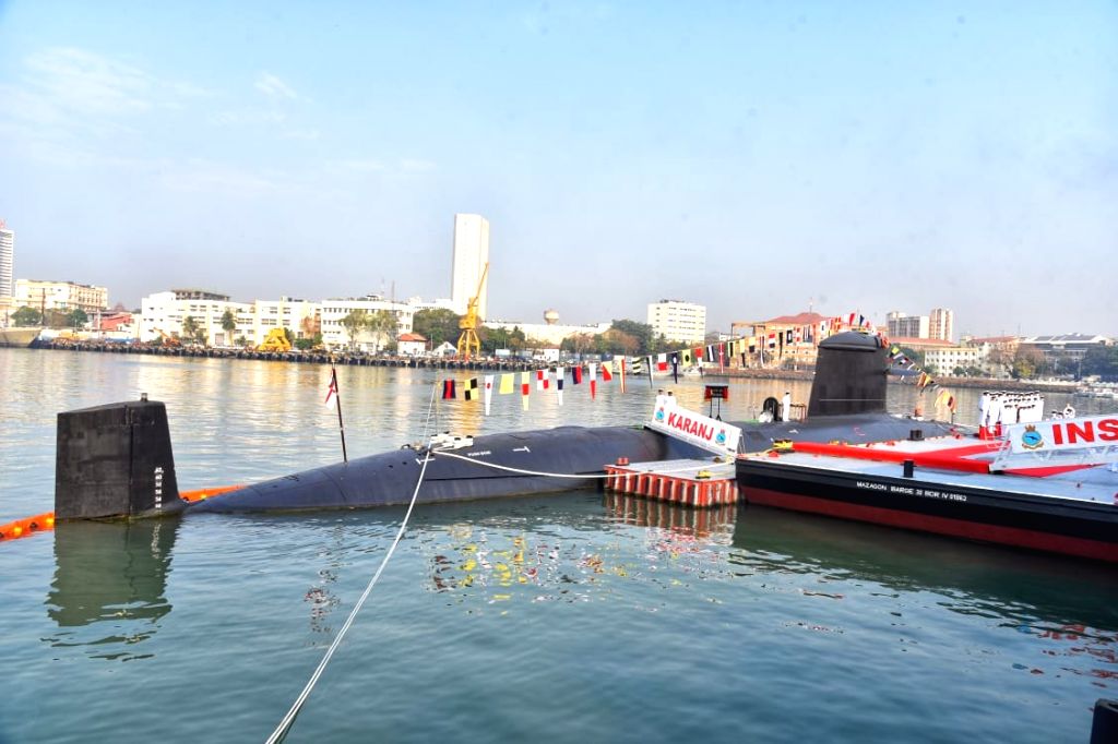 Free Photo: Scorpene-class submarine INS Karanj commissioned into ...