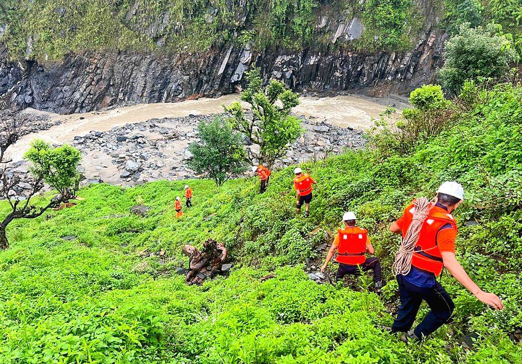 SDRF Carries Out Rescue search operation