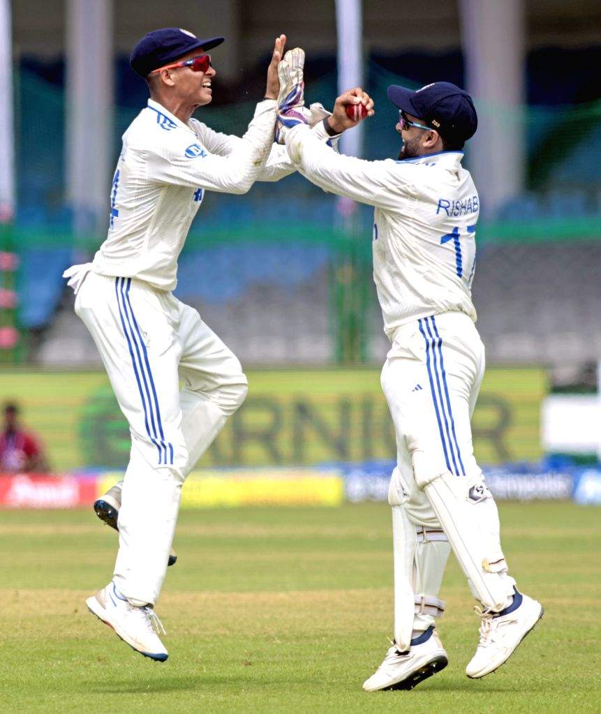 Second cricket test match between Bangladesh and India