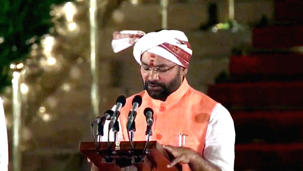 G. Kishan Reddy takes oath as Union Minister