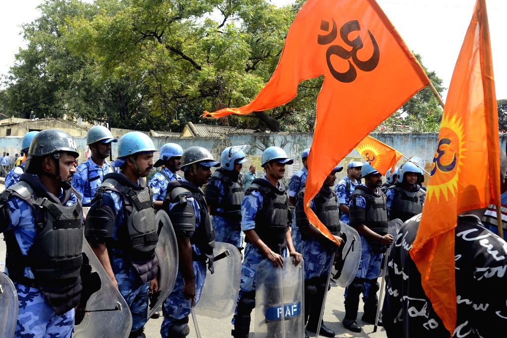RSS workers hacked to death