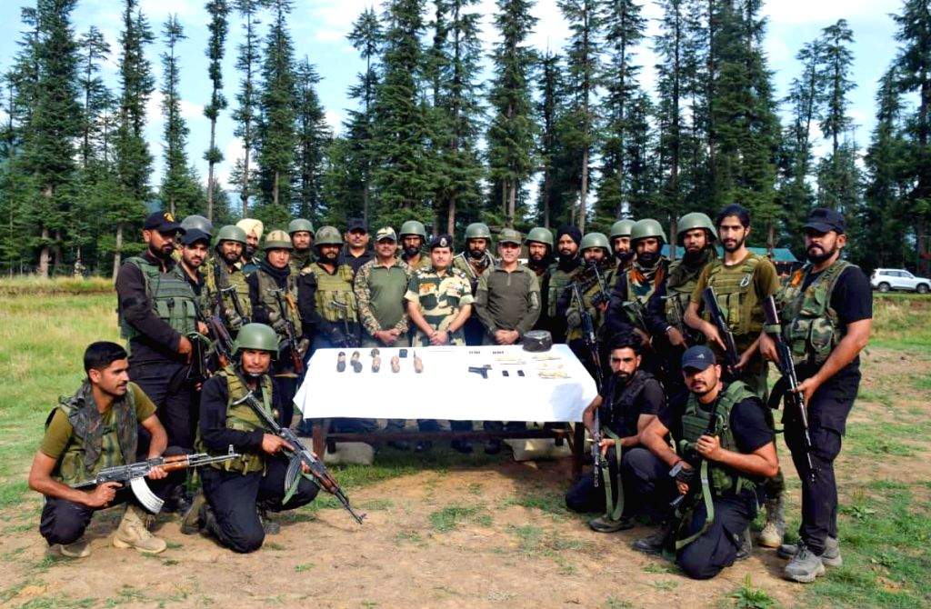 Security forces recover arms from hideout