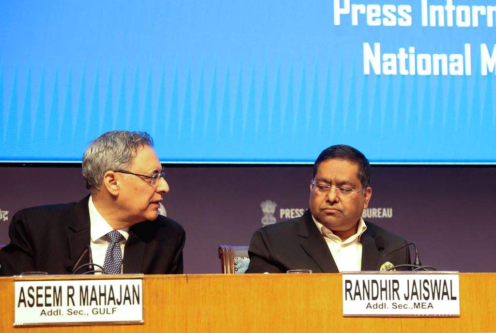 Senior Officials Brief Media on West Asia Developments