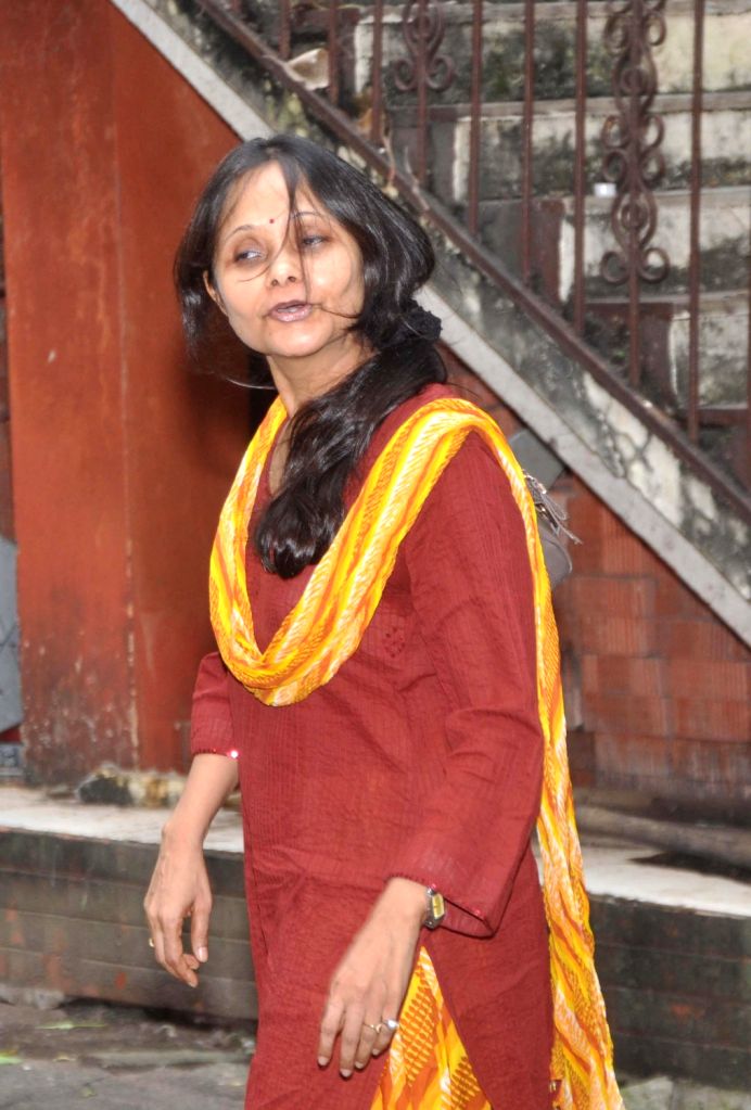 Shalini Sinha the former managing director of NSEL appears before the ...