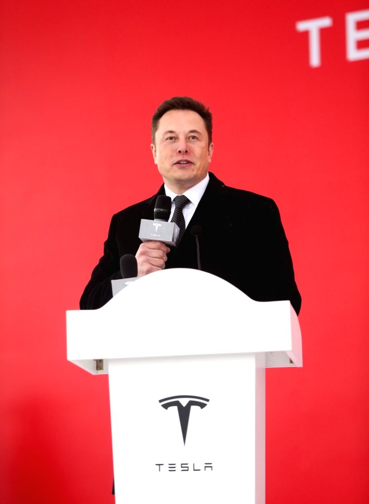 CHINA-SHANGHAI-TESLA-GIGAFACTORY-GROUNDBREAKING CEREMONY