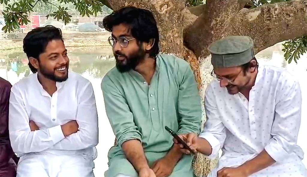 Sharjeel Imam reaches native village in Jehanabad