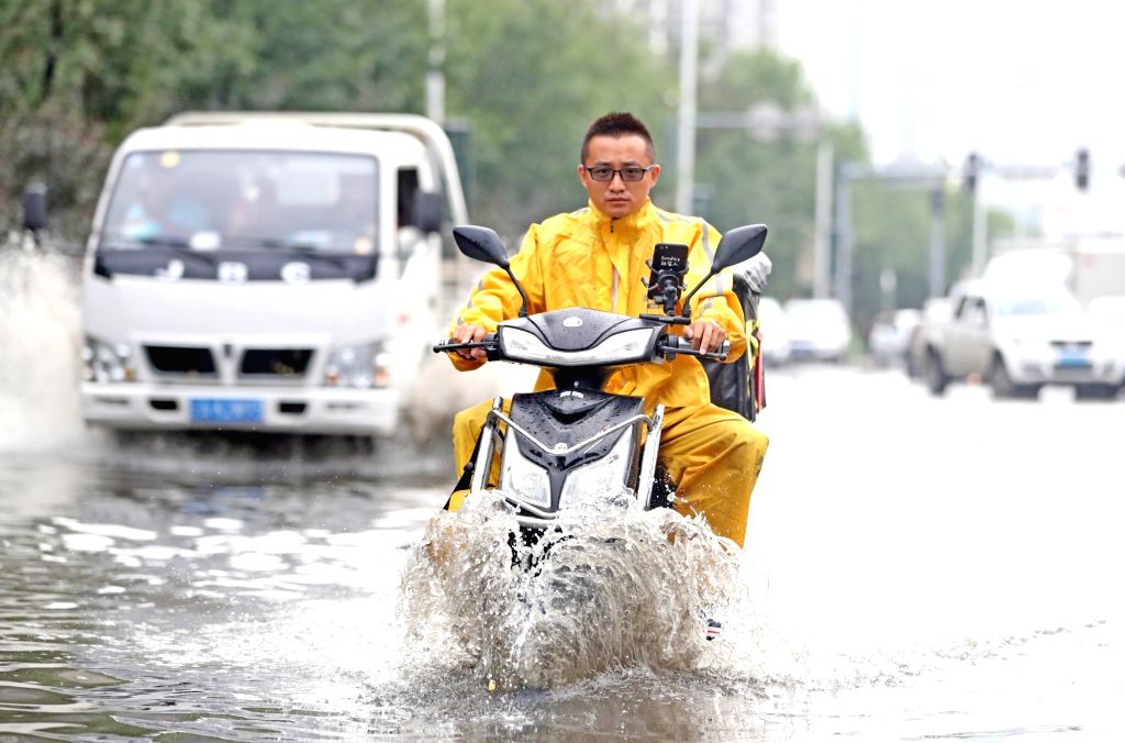 CHINA-LIAONING-SHENYANG-RAINFALL