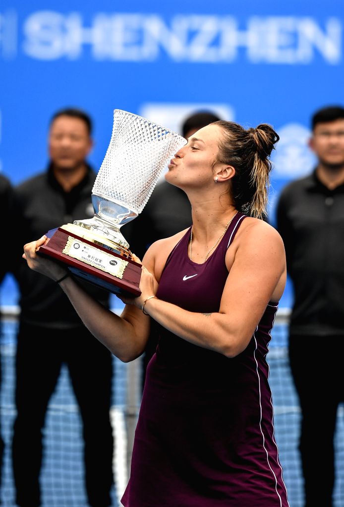 CHINA-SHENZHEN-TENNIS-WTA-SHENZHEN OPEN-FINAL