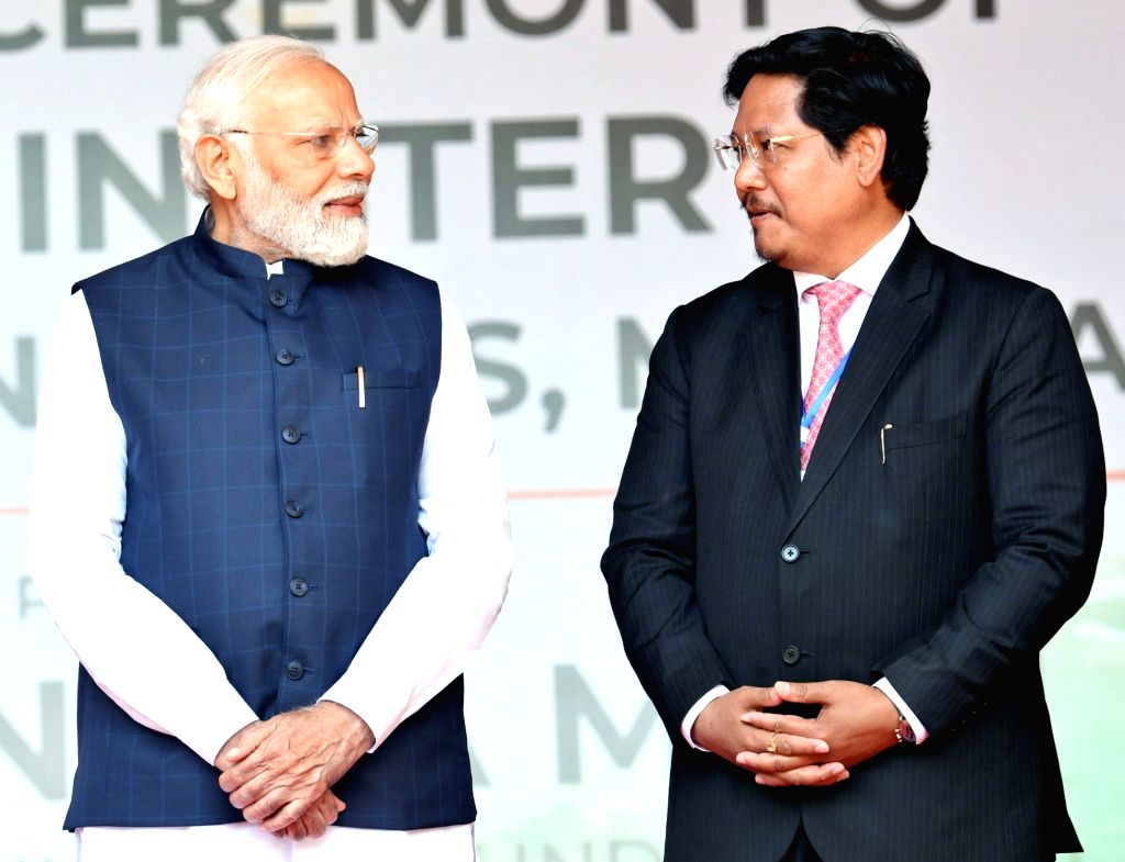 Conrad Sangma takes oath as Meghalaya CM for 2nd term