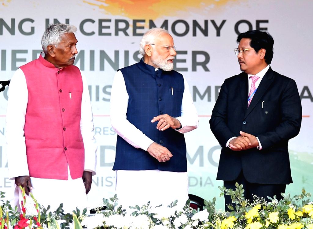 Conrad Sangma takes oath as Meghalaya CM for 2nd term