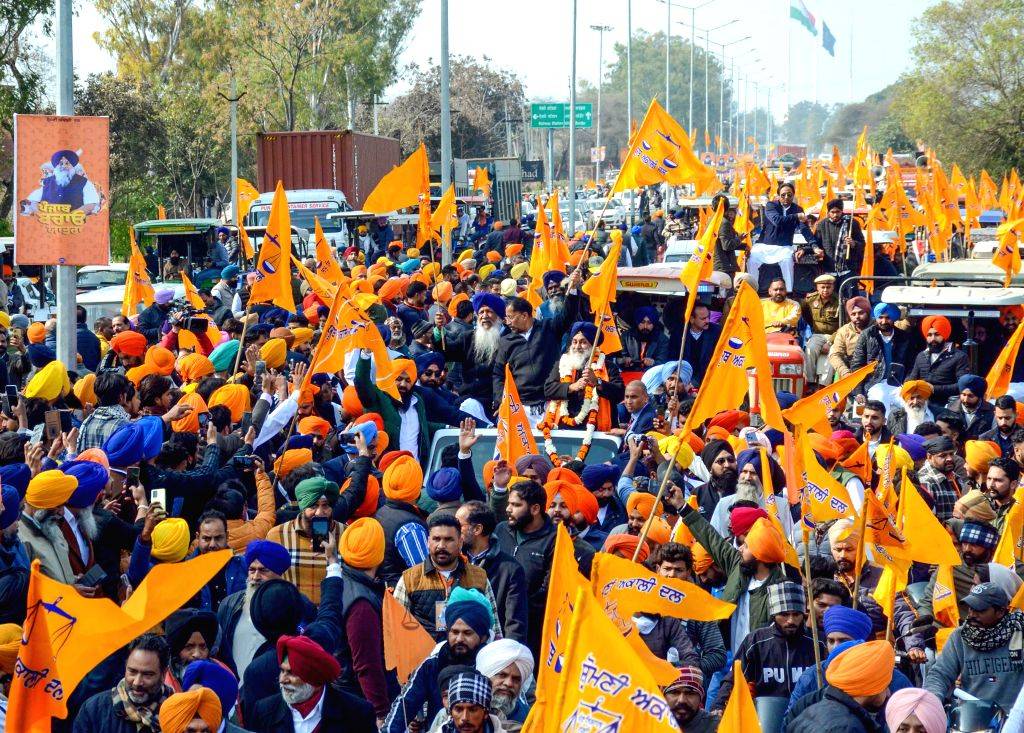 Shiromani Akali Dal (SAD) President Sukhbir Singh Badal during 'Punjab ...
