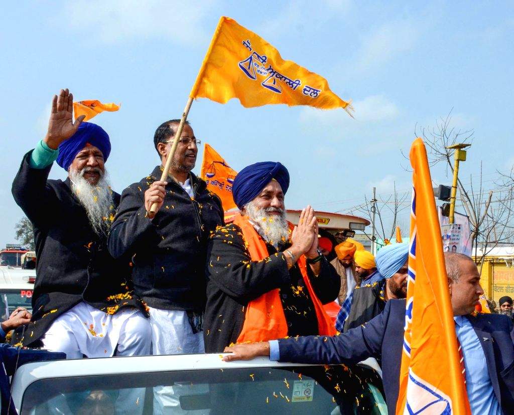 Shiromani Akali Dal (SAD) President Sukhbir Singh Badal during 'Punjab ...
