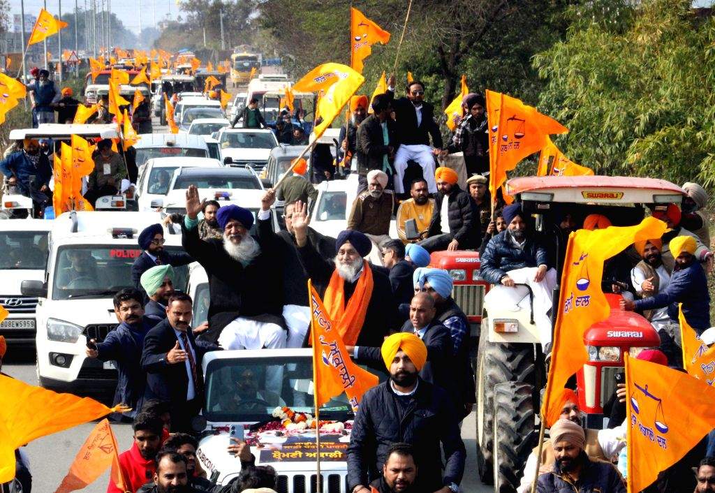 Shiromani Akali Dal (SAD) President Sukhbir Singh Badal during 'Punjab ...