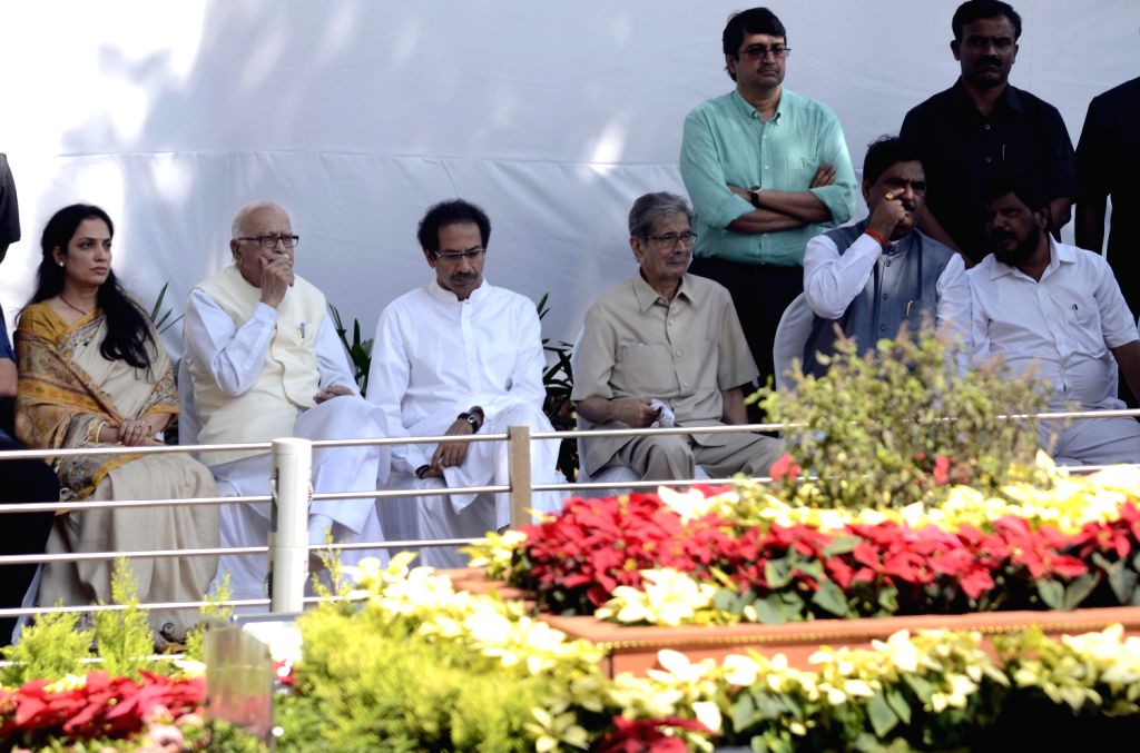 Inauguration of Bal Thackeray memorial garden
